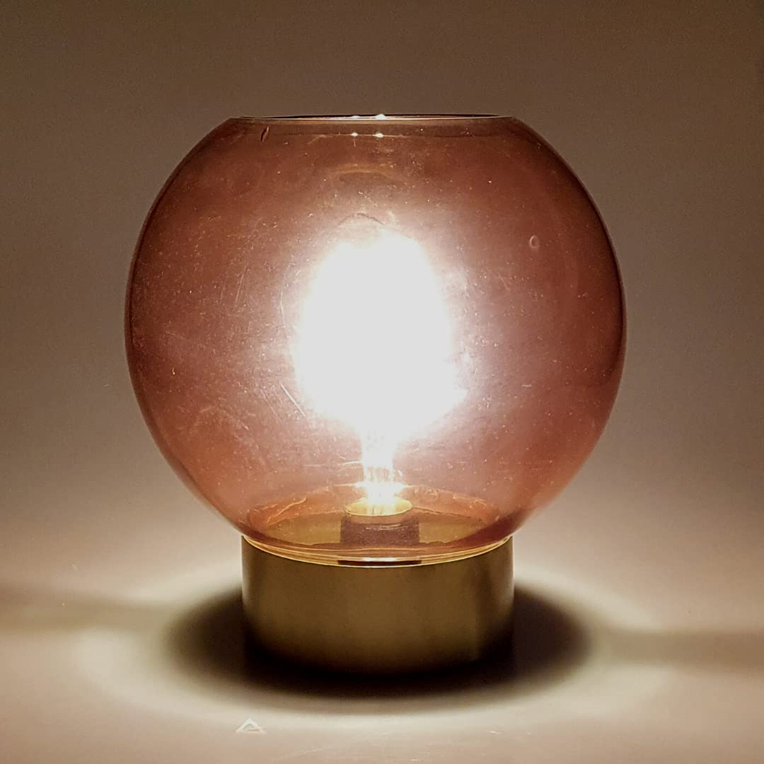 Cello Lighting - Globe Medium Light Red