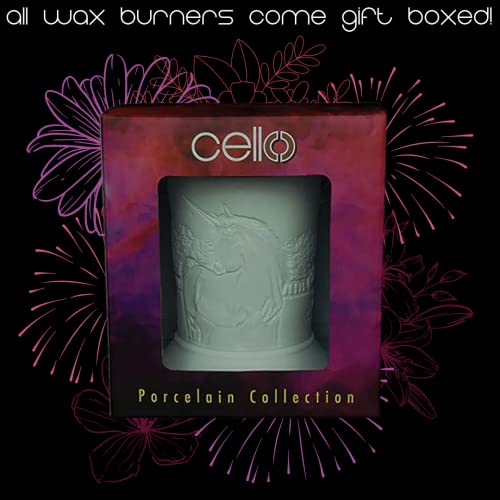 Cello Electric Wax Burner Porcelain Straight - Dolphin