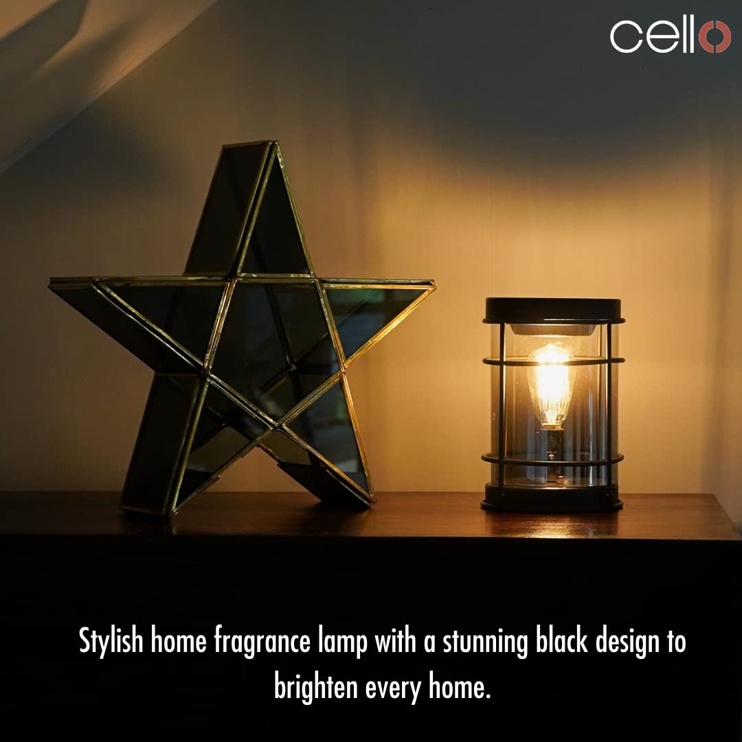 Cello Edison Electric Melt Burner - Gun Metal Infinity