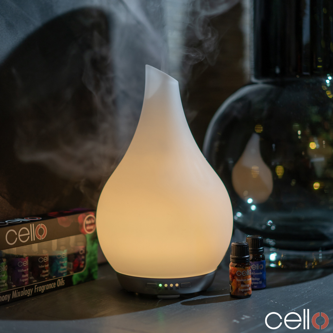 Ultrasonic Diffuser Art Glass - Frosted Large – Cello