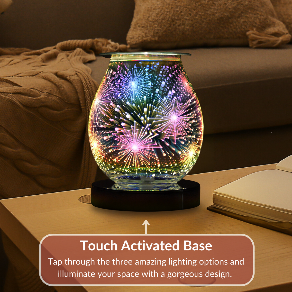 Electric Wax Burner - Touch - 3D Firework – Cello