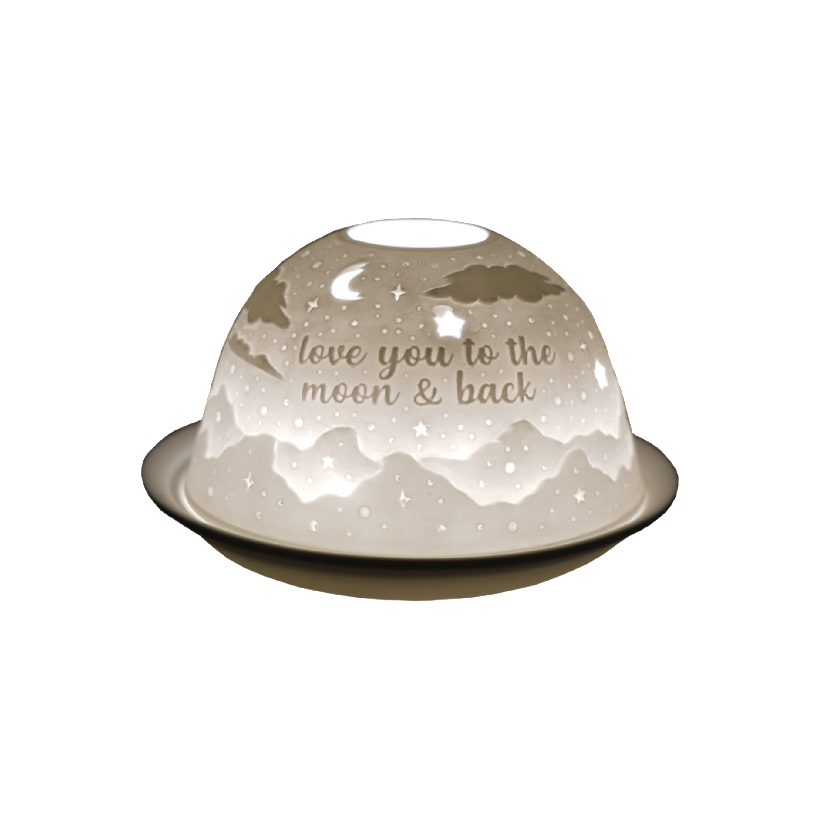 Cello Tealight Dome - To The Moon and Back, Sentiment