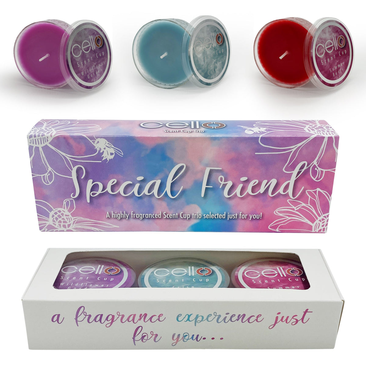 Cello Scent Cup Trio - Special Friend