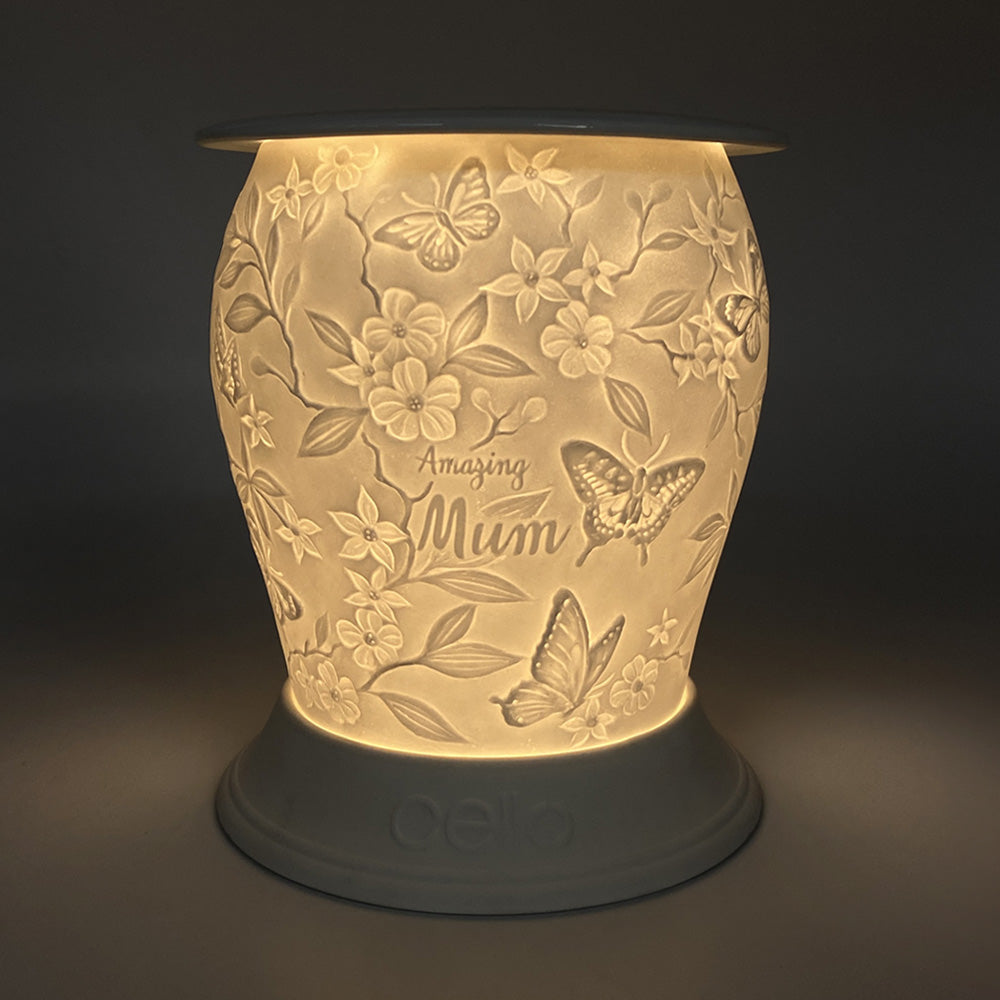 Cello Electric Wax Burner Porcelain - Amazing Mum