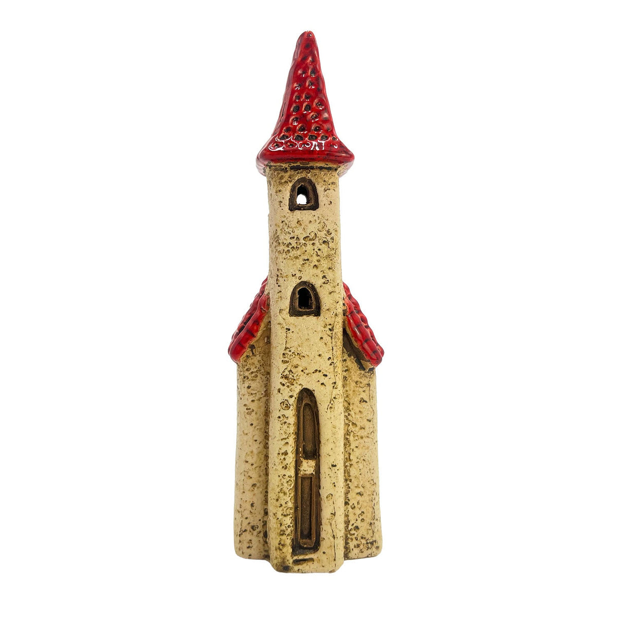 Ivory Tower | Elegant Light-Up Village Pottery House – Cello