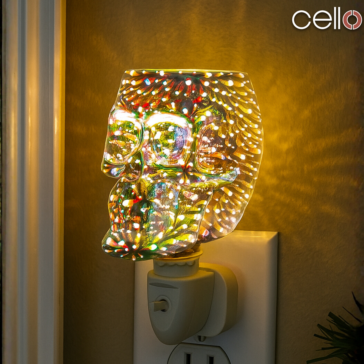 Skull Wax Burner – Plug-In Electric Wax Melt Burner | Cello