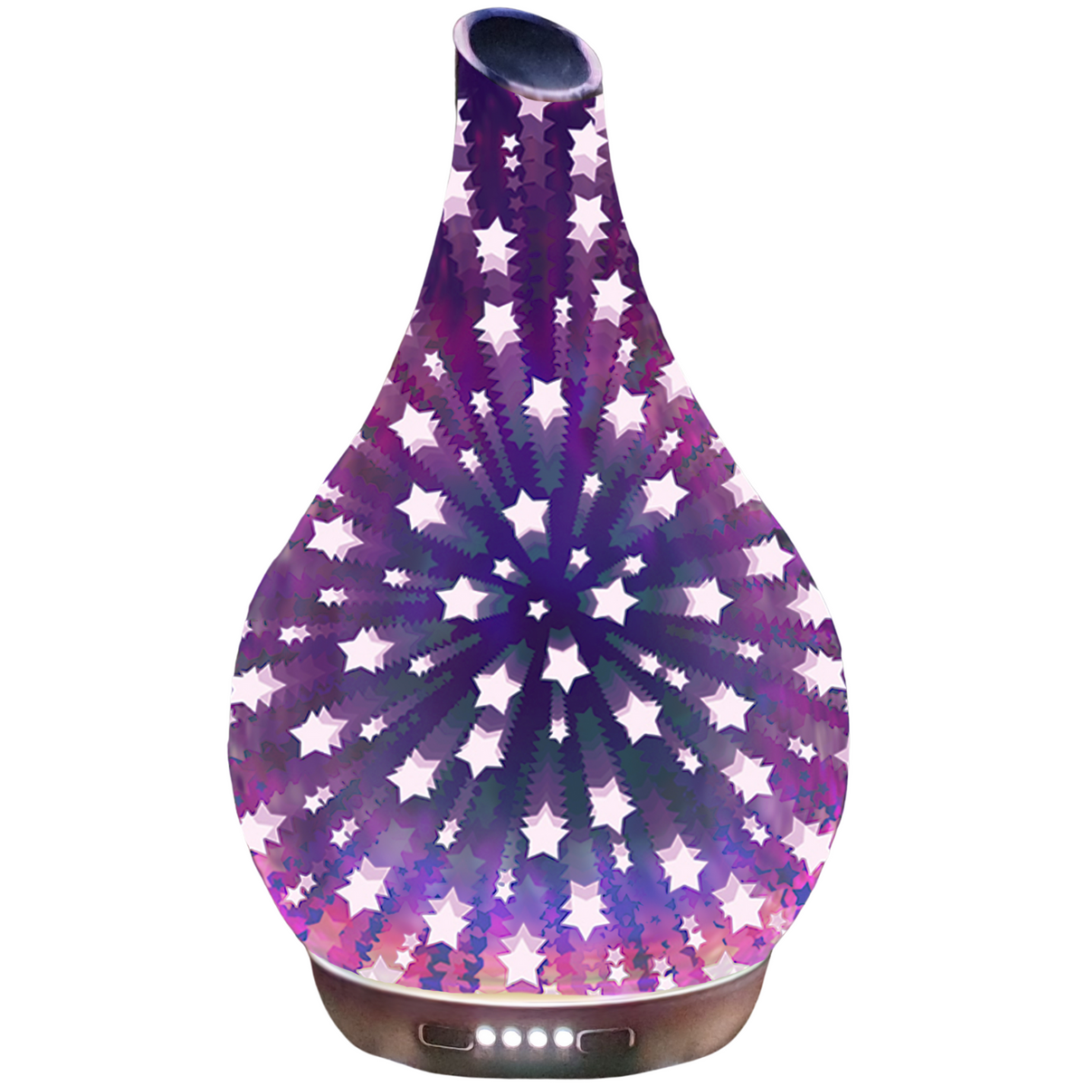 Ultrasonic Diffuser Art Glass - Stars 3D Large | Cello