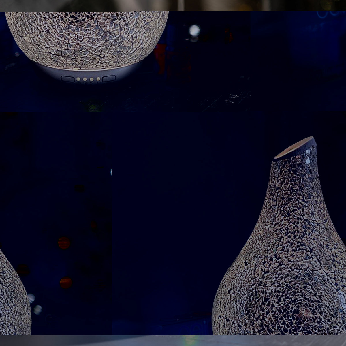 Multicoloured Mosaic Diffuser & Cinnamon Spice Oil | Collectables – Cello