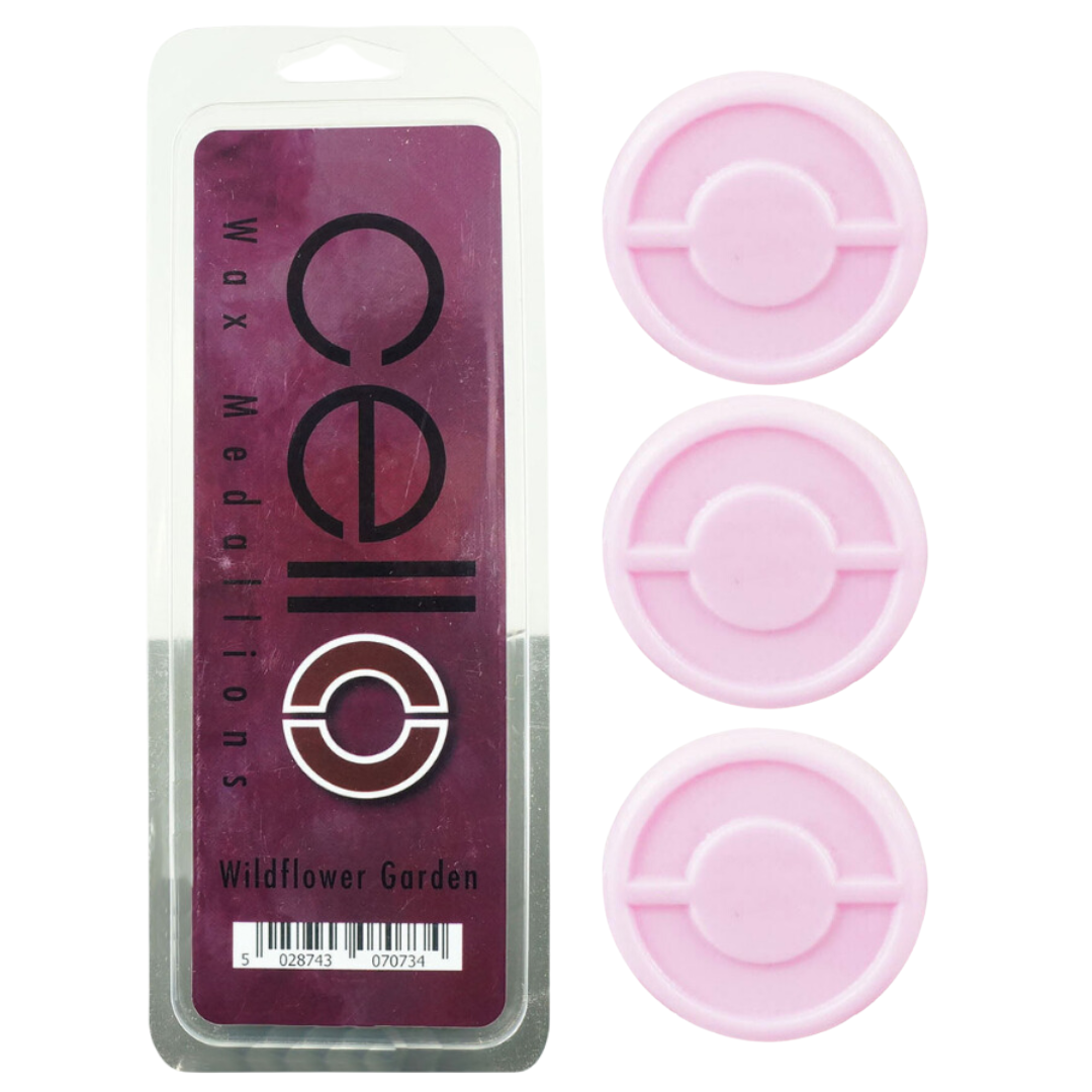 Cello Wax Medallions - Wildflower Garden