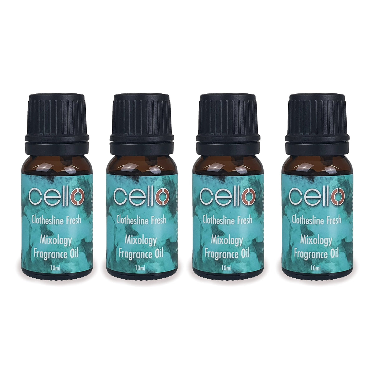 Mixology Fragrance Oil X 4 - Clothesline Fresh | Cello